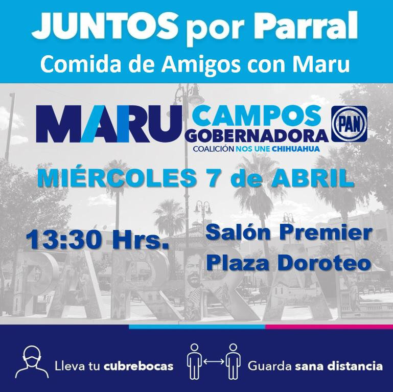 Mañana, María Eugenia Campos en Parral