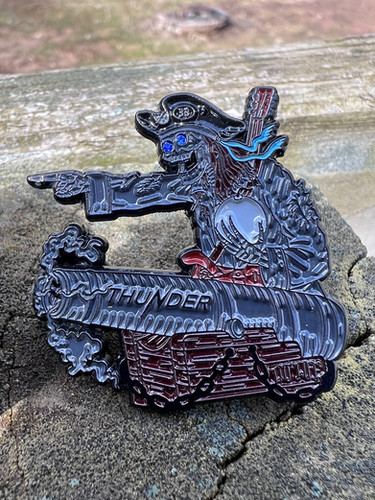 Thunder 33 vol.2 Billy Strings / Robert Hunter inspired pin | Lotlifes