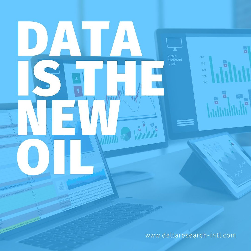DATA IS THE NEW OIL