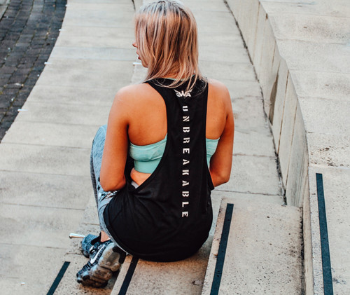 UNBREAKABLE REVERSAL OVERSIZED VEST | Gym With Attitude