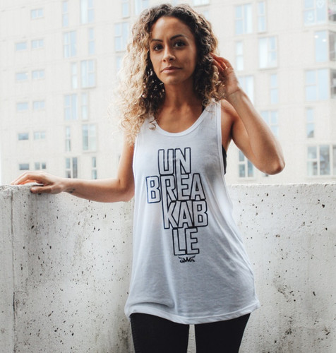 LADIES UNBREAKABLE OVERSIZED VEST (4 COLOURS) | Gym With Attitude