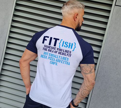 FIT-ISH (SERIES 2) FITTED Limited Edition Gym T-shirt | Gym With Attitude