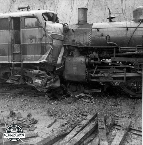 Troop Train Meets Freight Train in 1946 | Stumptown Historical