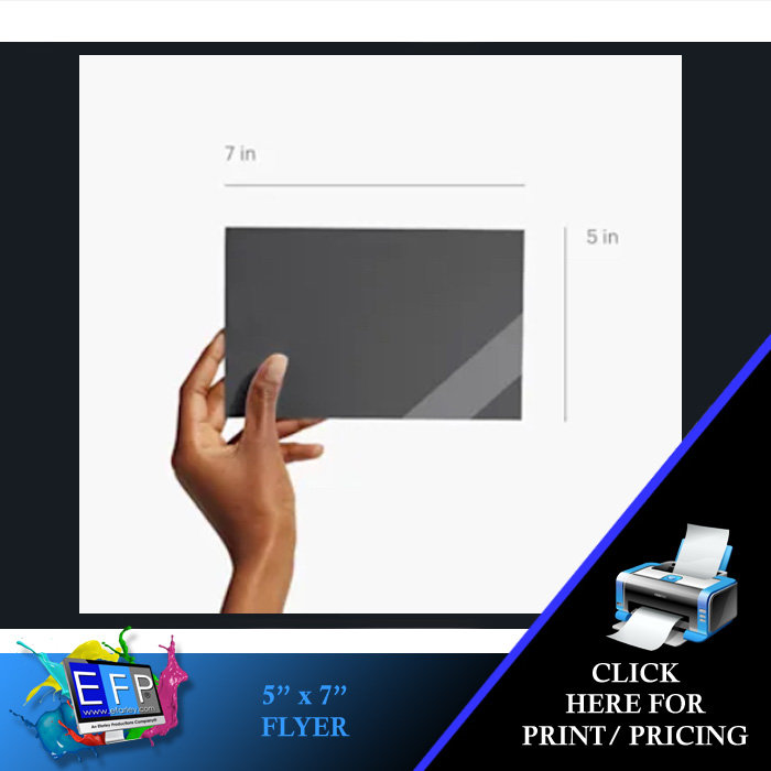 5" X 7" FLYER