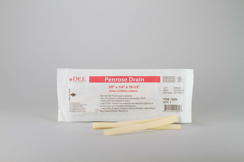 DEE Penrose Drain - 3/8" x 1/4" x 16-1/2" | Dee Veterinary Produ