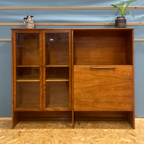 Mid century teak Meredew shelving unit | urbn nest
