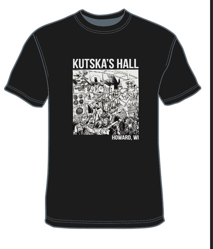 Limited Edition "Brian Walsby" Kutska's Hall T-Shirt | green-blah-film