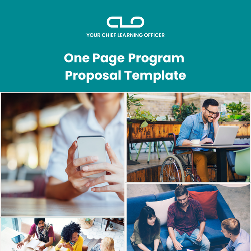 One Page Program Proposal Template | Your CLO