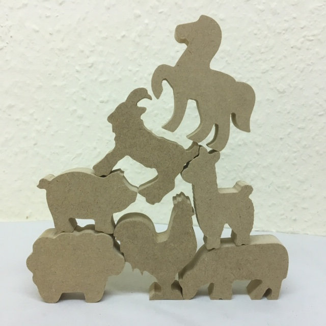 Stacking Animals - ZOO - FARM - DINOS and more | perrys