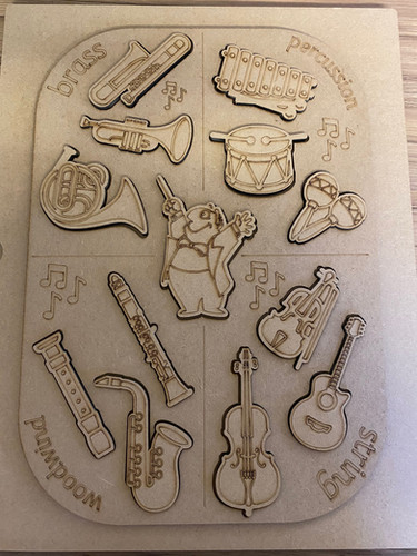 Learning Aids, Resources, MDF Craft