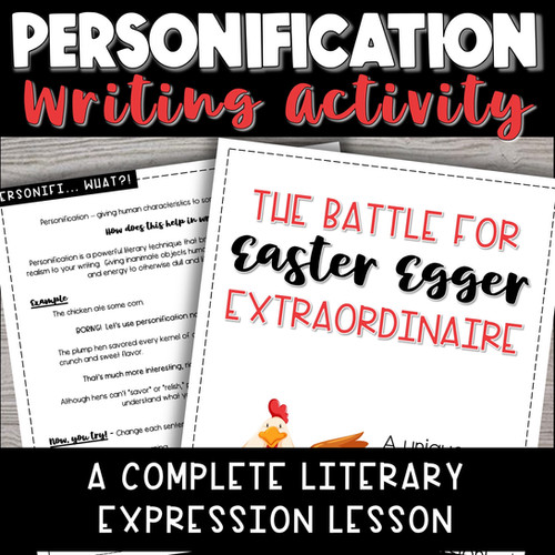 Personification & Persuasive Writing for Easter - The Easter Egger ...