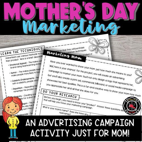Marketing Mom: A Mother's Day Advertising Activity - Printable ...