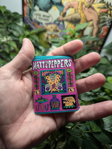 Sticker #21 - Matt's Peppers flash art | Matt's Peppers