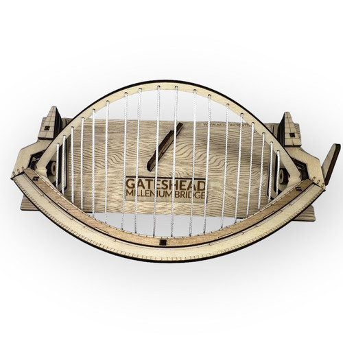 Gateshead Millennium Bridge Wooden Model Kit | NEtoon Creative