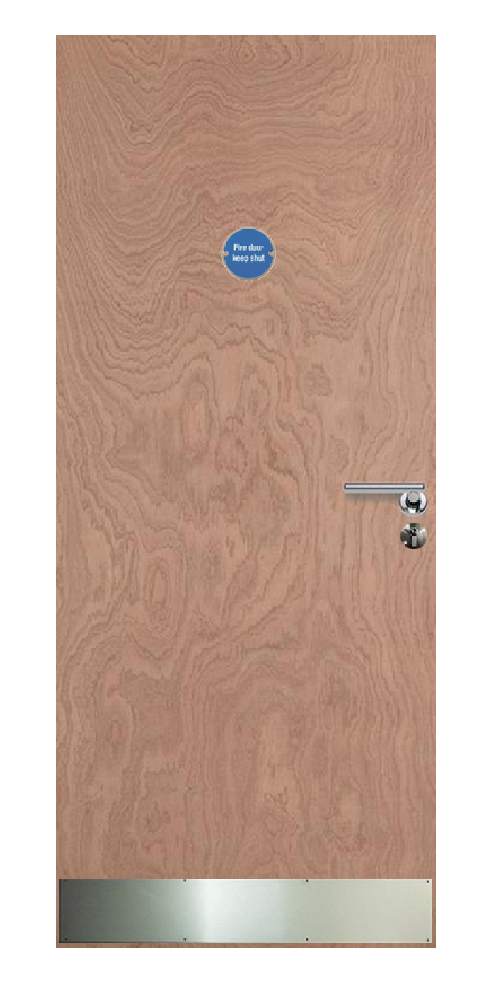 FD30 Flush Timber Fire Door - Blank Communal Spec | Worthing Fire Risk ...