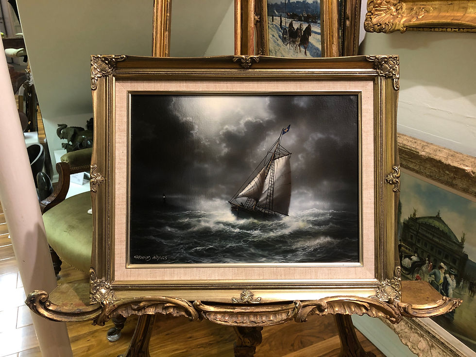 oil painting | Bournemouth | oldfineart | drew prichard 4/6