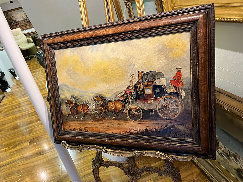 old fine art , london , oil painting , master , england , canvas