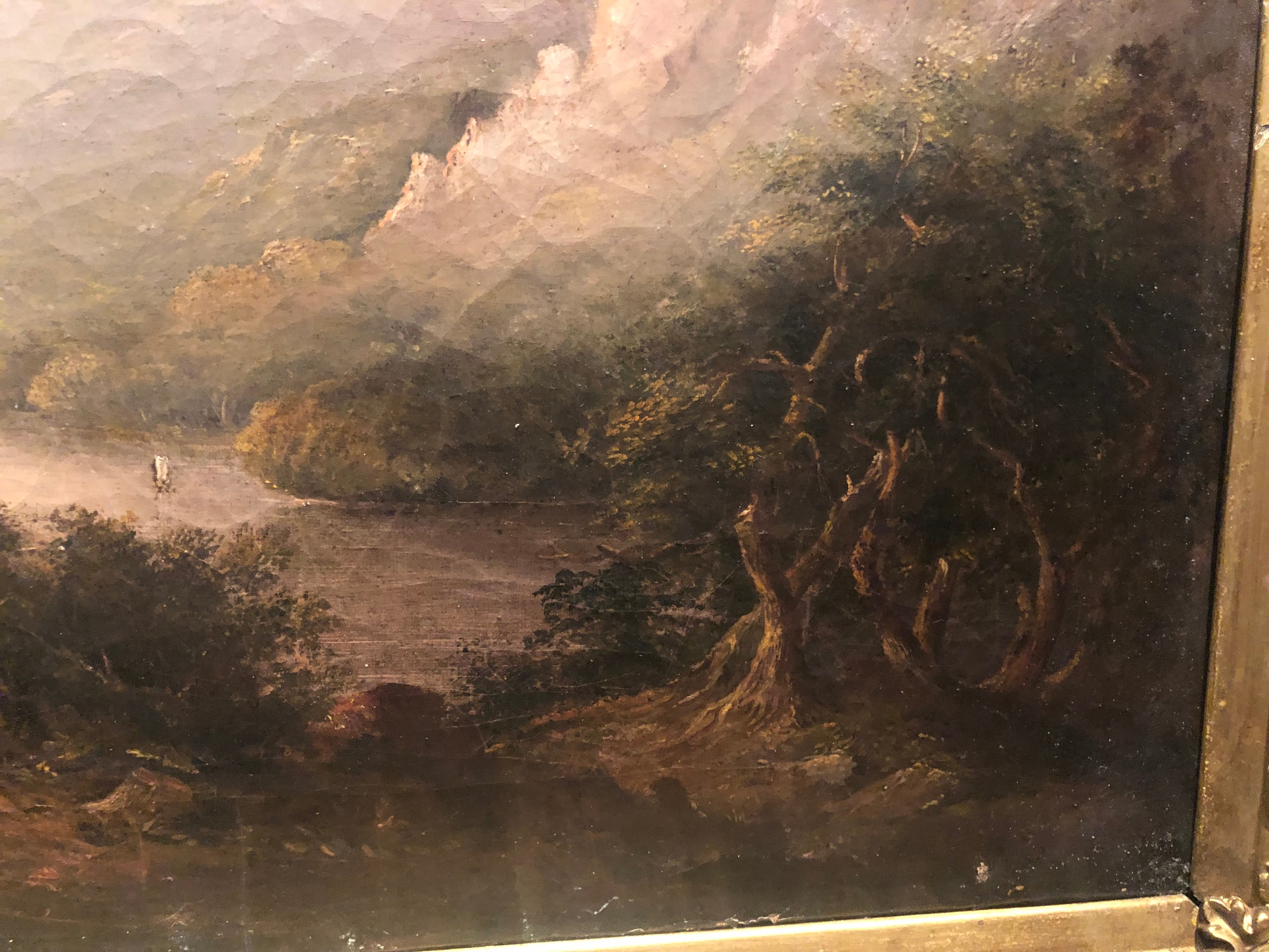 OIL PAINTING OLD MASTER JOHN GLOVER (1767- 1849) FINE 18th CENTURY ...