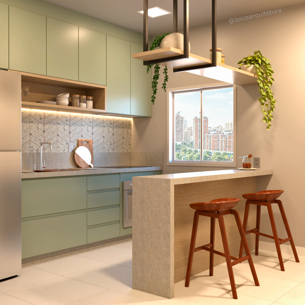 Cozinha Vert | Joice Moreira