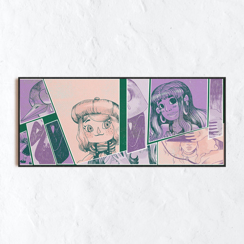 issue four: role play cover art by Anna Farrera | little living room