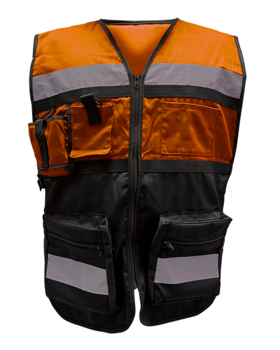 Chaleco tipo reportero bicolor SC1010 | uniformesdequeretaro