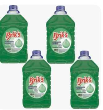 Brisk Detergente Verde 5L | El Inquilino