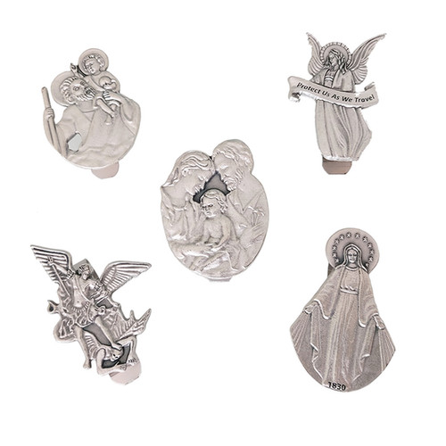 Car Visor Clip - Metal | Avila Catholic Shop
