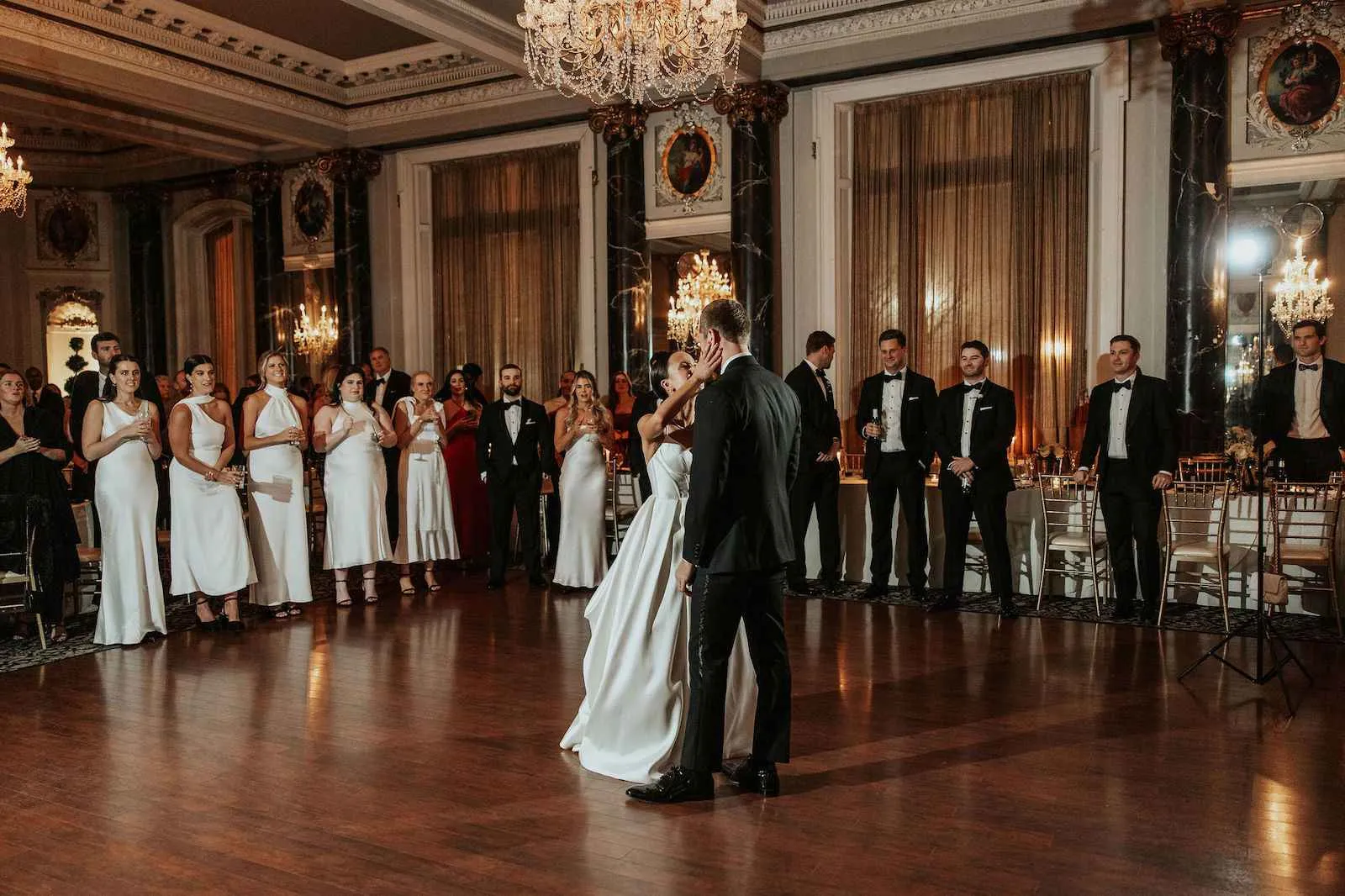 Rebecca and Curtis Slam the Dance Floor at the Belvedere