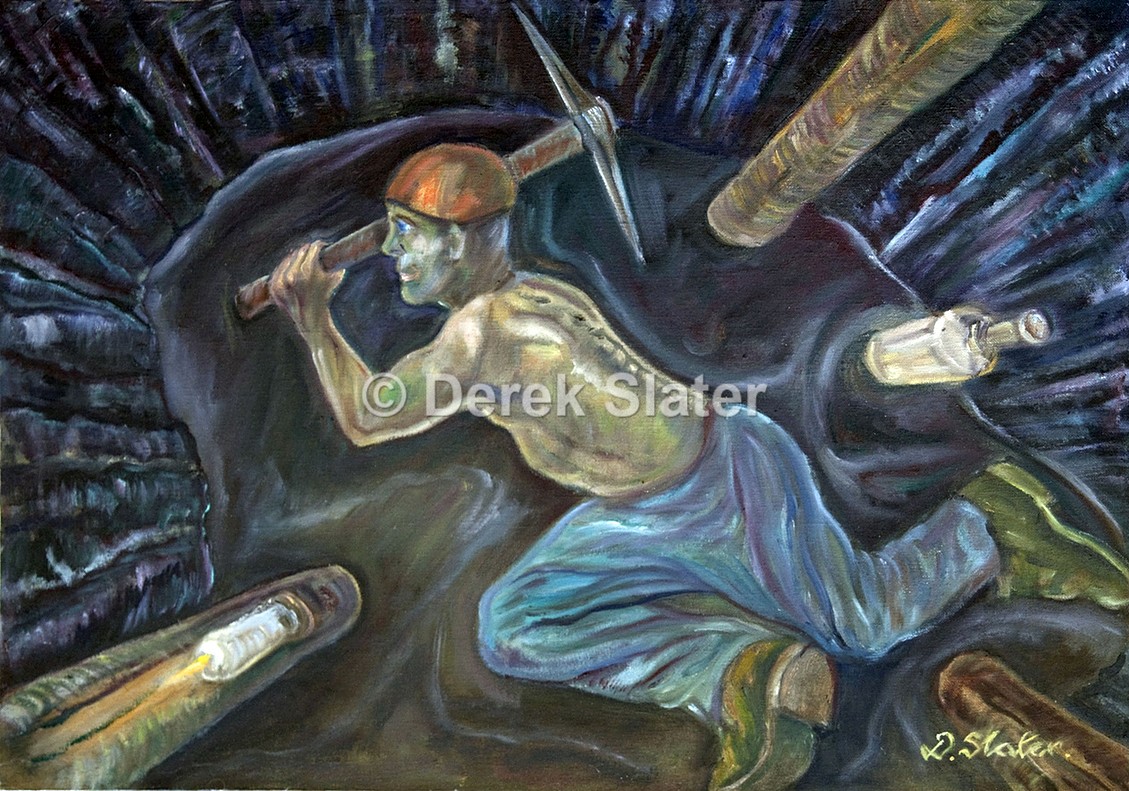 Derek Slater | Coal Mining Gallery |Artist | Ferryhill | Derek Slater
