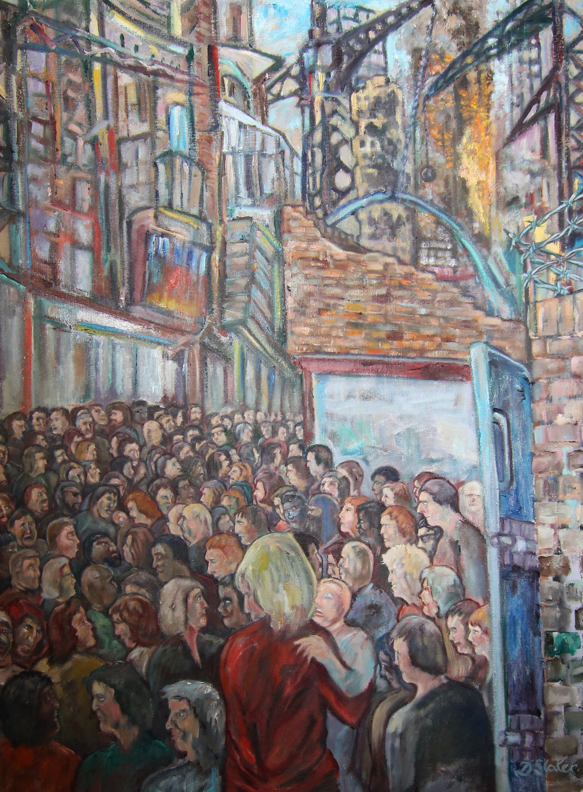 Artist | Ferryhill | Derek Slater | Paintings | Coal Mining | Eco