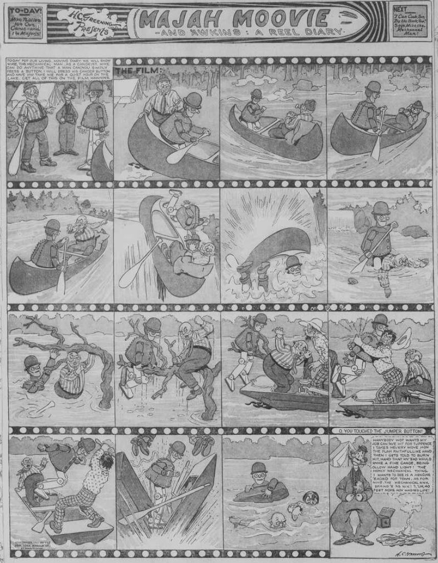 PERCY: COMICS' FIRST ROBOT | flying-cars