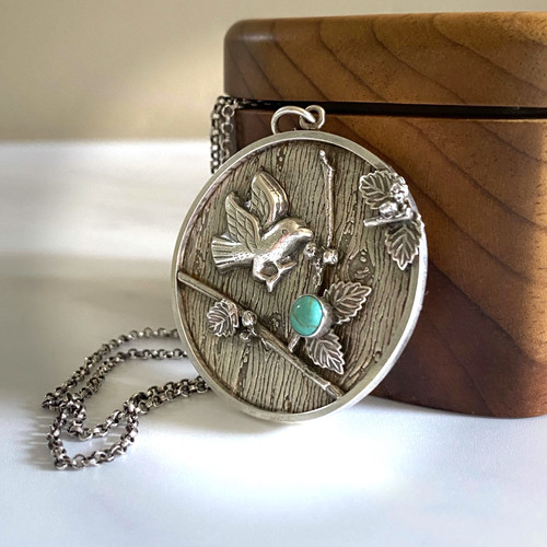 Free Spirit Bird Pendant | annaweeksjewelry