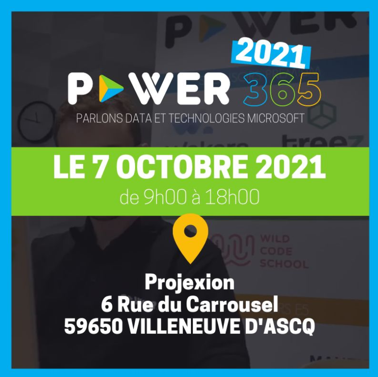 Retrouvez-moi au Power 365 sur le thème de l'adoption des Power Users