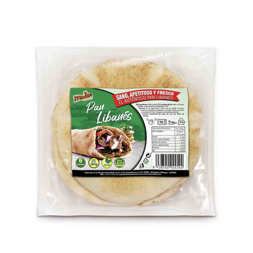 PAN LIBANÉS 6 UNIDS 280G | MELS
