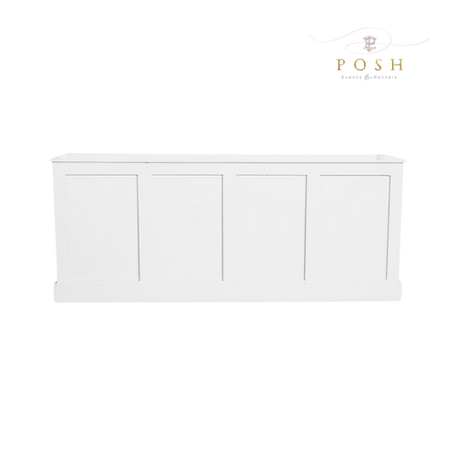 Edward Bar Collection in White | posheventsandrentals