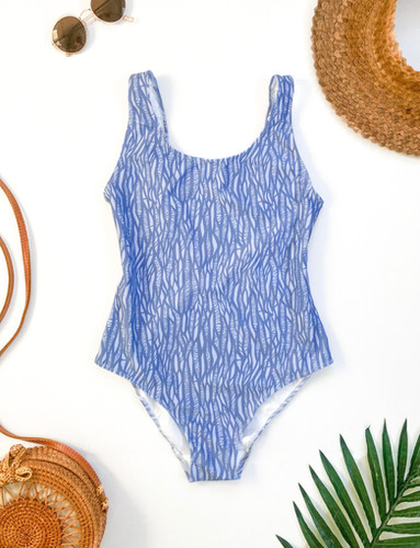 Periwinkle Beauty Mark One-Piece Swimsuit | Juniper Company
