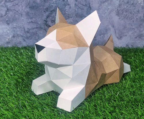 Little Corgi paper craft | Imperial Corgis