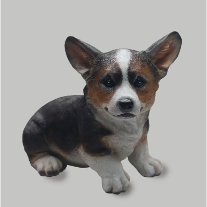 10" Pembroke Welsh Corgi puppy Figurine | Imperial Corgis