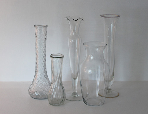 Assorted Glass Vases #3 | Heywardmanorcatalog