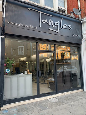 Tangles Hairdressing, Hair Salon, Hanwell, Balayage, Highlights, Colour