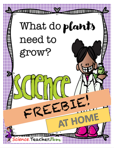 What Do Plants Need To Grow | Science Teacher Mom