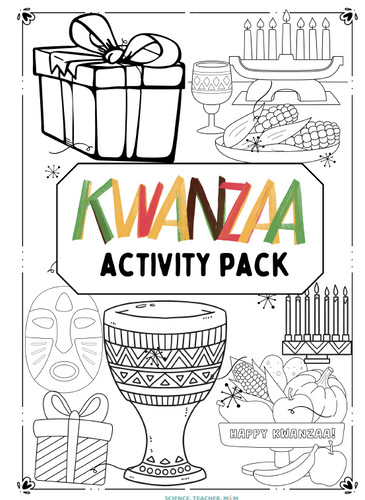 Kwanzaa Activity Pack | Science Teacher Mom