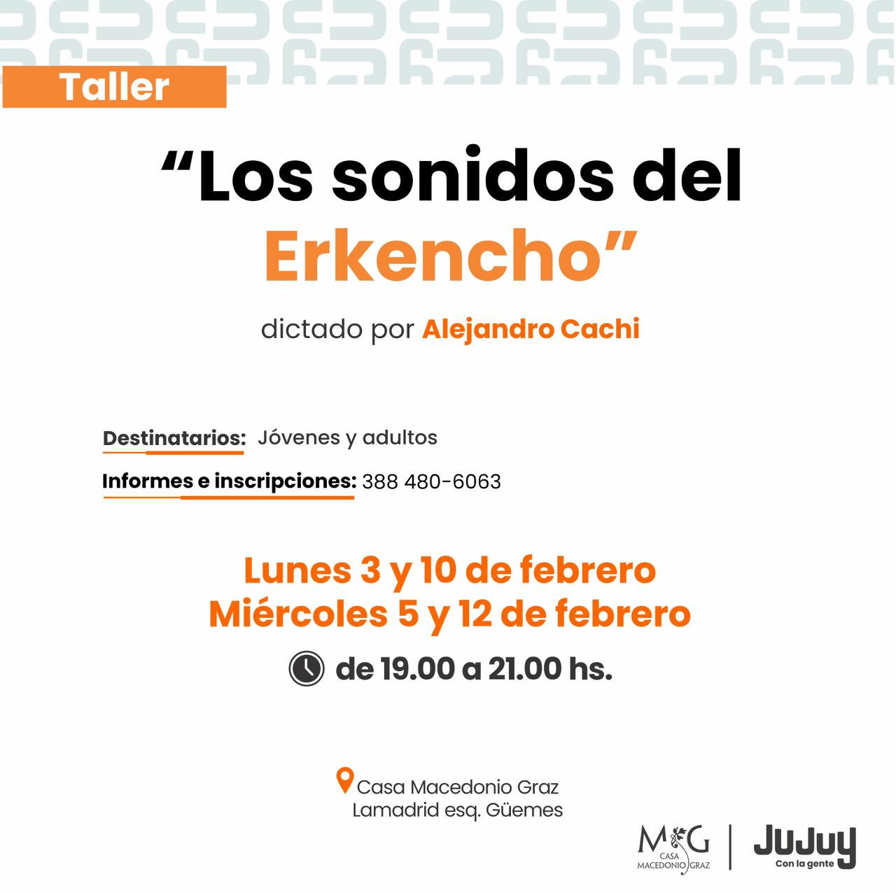 Los Sonidos del Erkencho | Agenda Cultural
