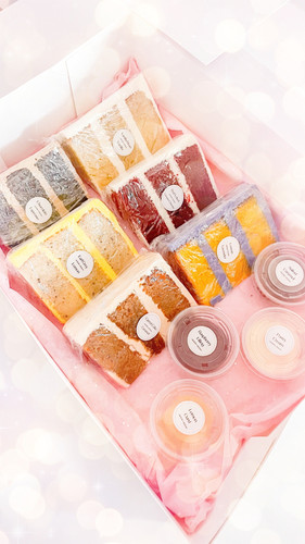 Wedding Cake Tasting Box | Vanilla Bean