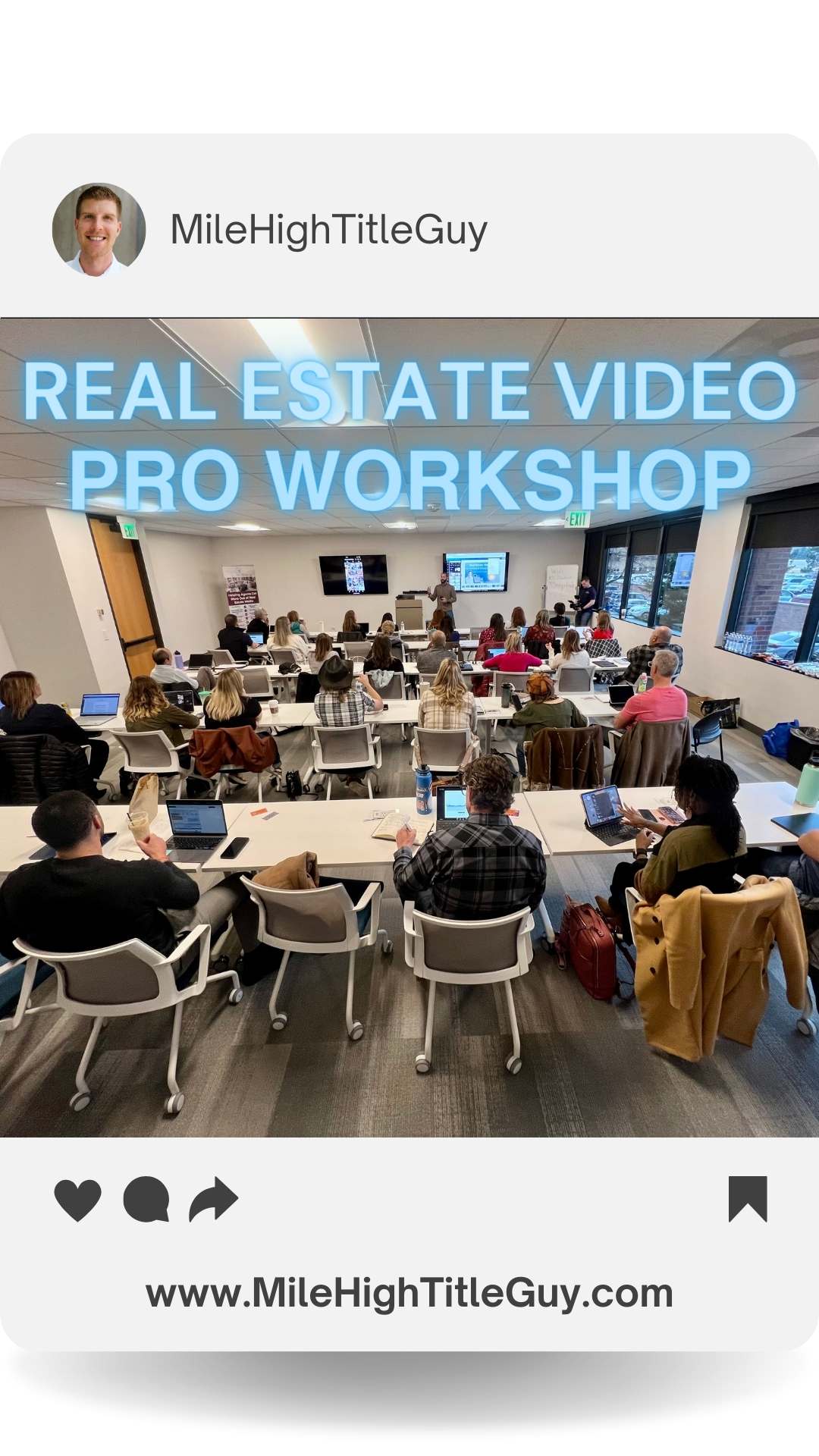 From Camera Shy to Video Pro: Denver Real Estate Marketing Workshop ...