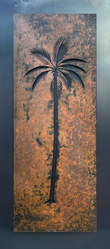 Palm Tree Panel | theoxidestudio