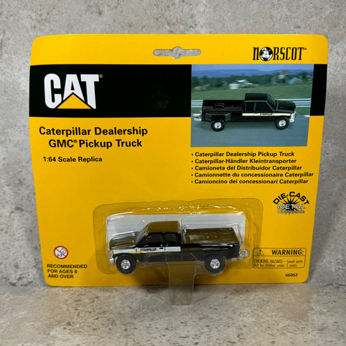 1/64 GMC Cat Dealership Pickup | FarmToys4You