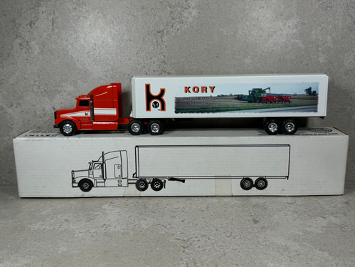 1/64 Kory Semi with Van Trailer | FarmToys4You
