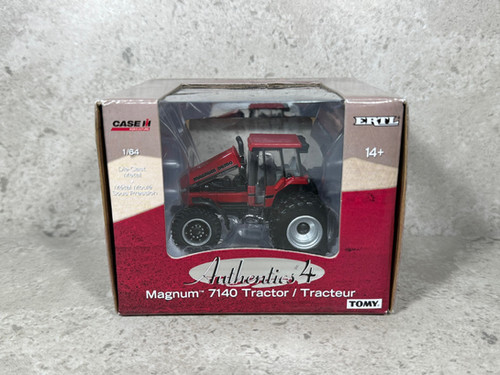 1/64 Case IH Magnum 7140 w/ Duals Authentics #4 Magnum Demo Chase Unit ...
