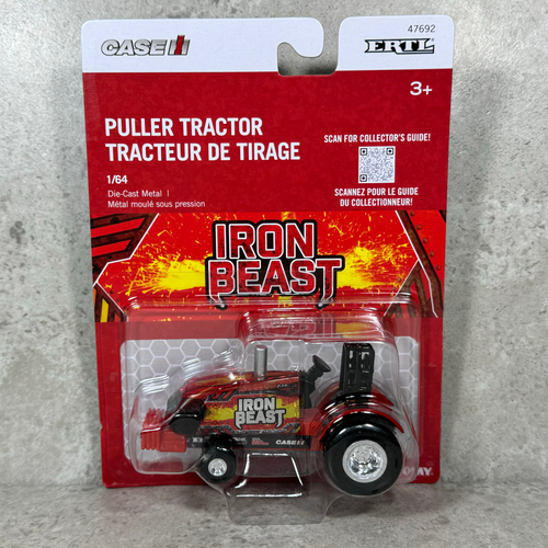 1/64 Case IH Pulling Tractor “Iron Beast” Chase Unit | FarmToys4You